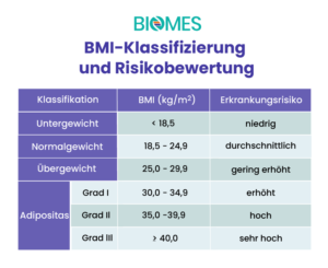 Adipositas: Grade und Gesundheitsrisiken | BIOMES
